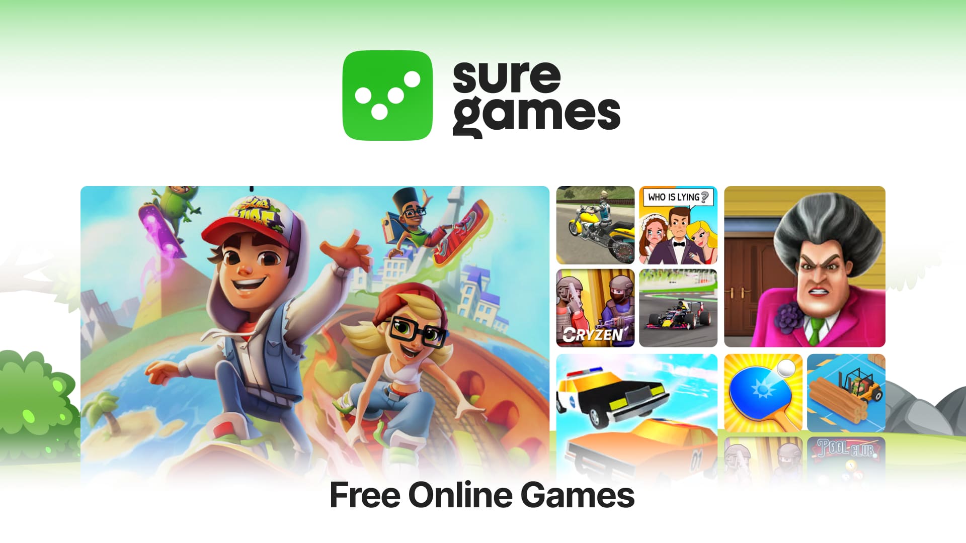 Play Free Online Games – Sure Games